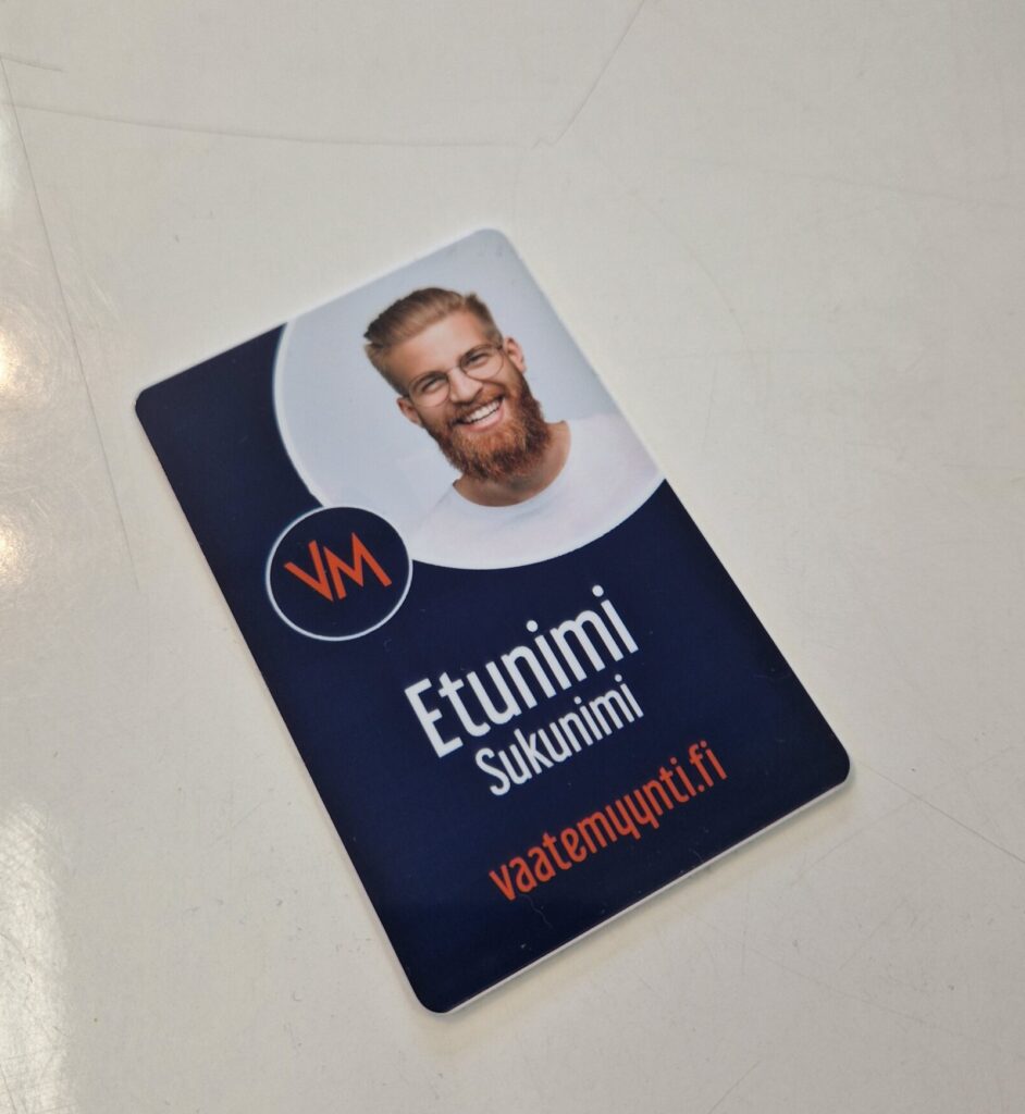 Henkilökortti / ID-kortti - Vaatemyynti.fi